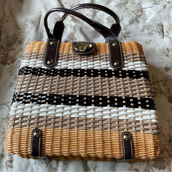 Trina Turk | Bags | Trina Turk Woven Purse | Poshmark